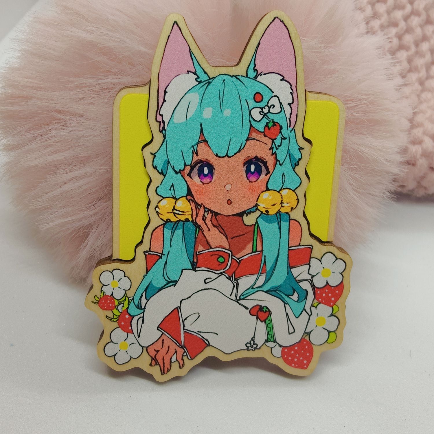 Chess (OC) Wooden Pin – NachozArt Shop